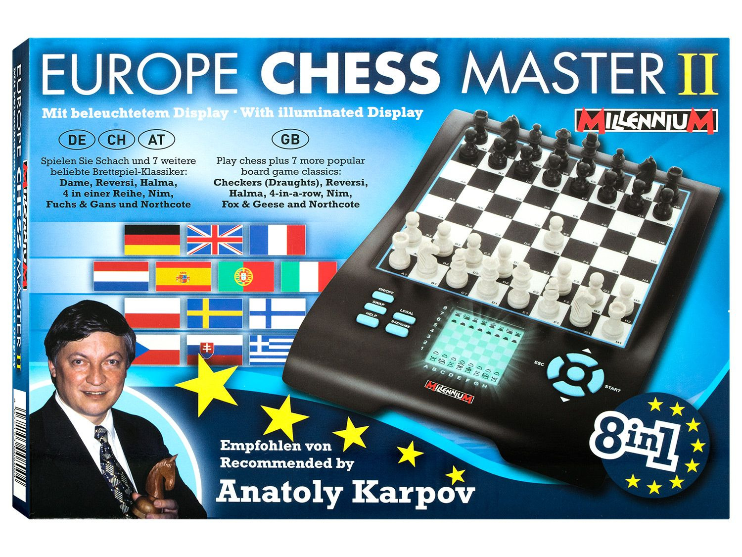MILLENNIUM Schachcomputer Europe Chess Master II | LIDL