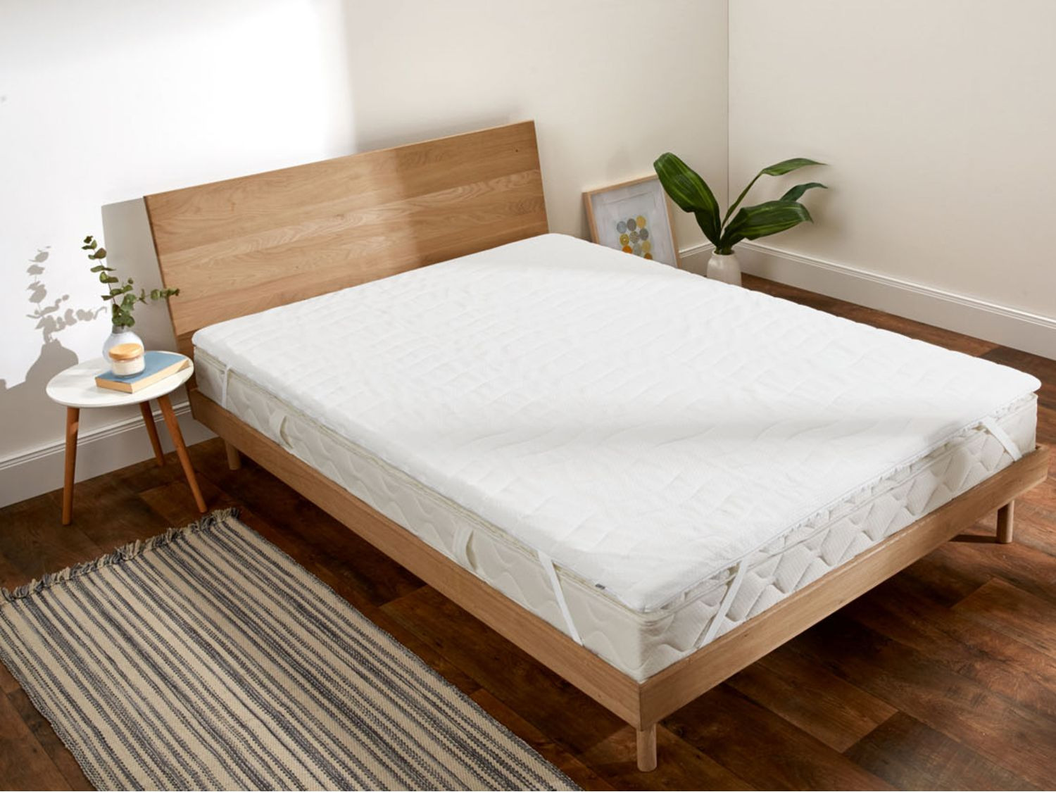 MERADISO® Topper, 140 x 200 cm, Kern aus Viscoschaum