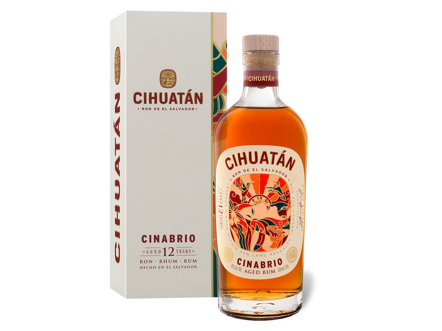 Angebot Lidl Cihuatan Cinabrio Rum El Salvador 12 Jahre