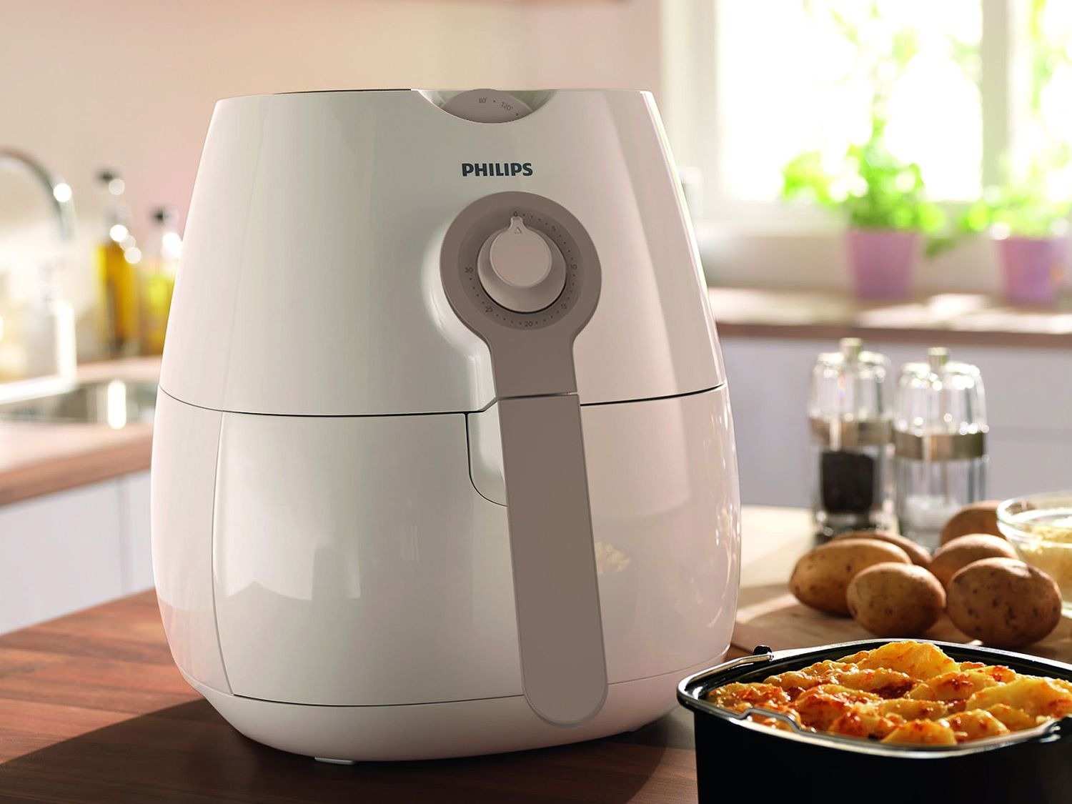 PHILIPS Heißluftfritteuse »Airfryer Daily« HD9216/80,
