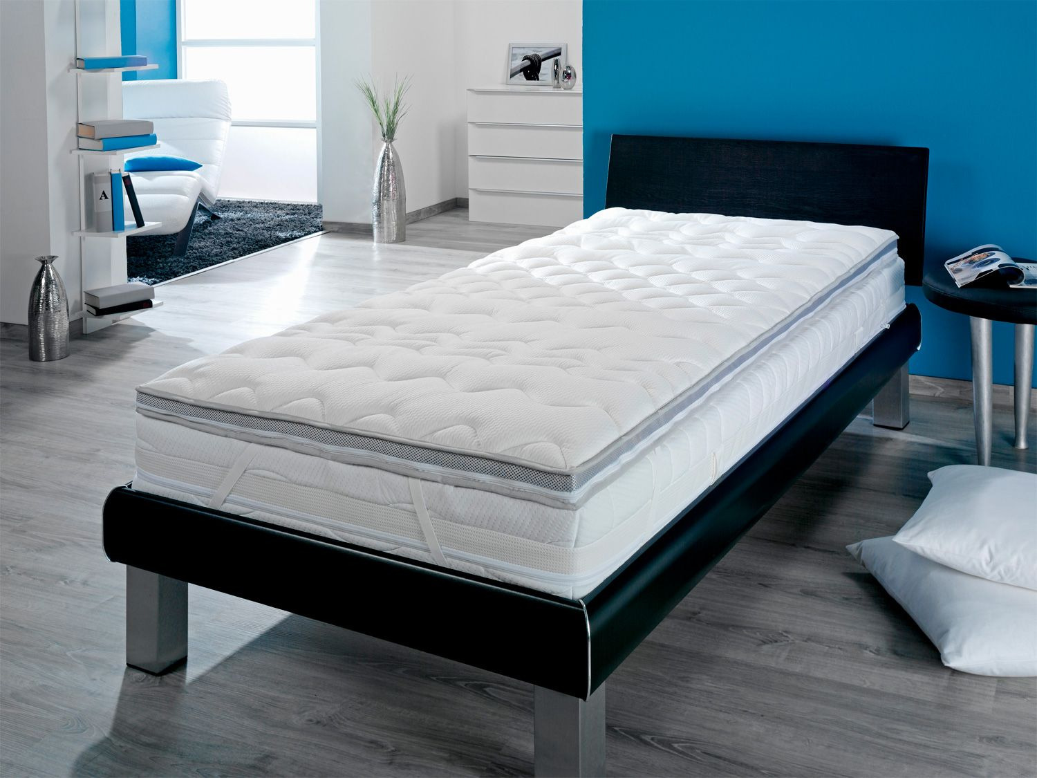 Topper »XXL Soft Plus«, Kaltschaum-Kern, Bezug mit Kli…