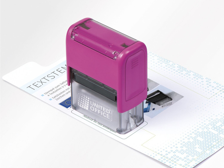 UNITED OFFICE® UNITED OFFICE® Stempel, zum Selbstsetze…