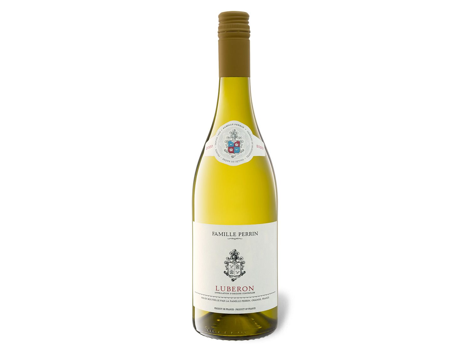 Angebot Lidl Famille Perrin Luberon Blanc AOC trocken,