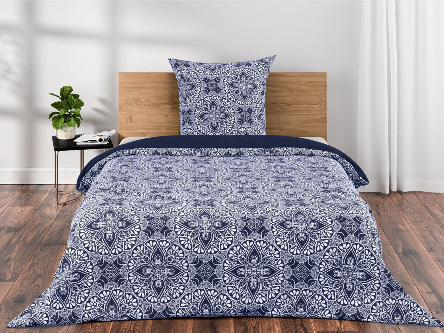 meradiso MERADISO® Satin Bettwäsche, 135 x 200 cm