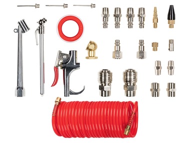 PARKSIDE® Druckluft Zubehörset »PDZ 25«, 25-teilig, mi…
