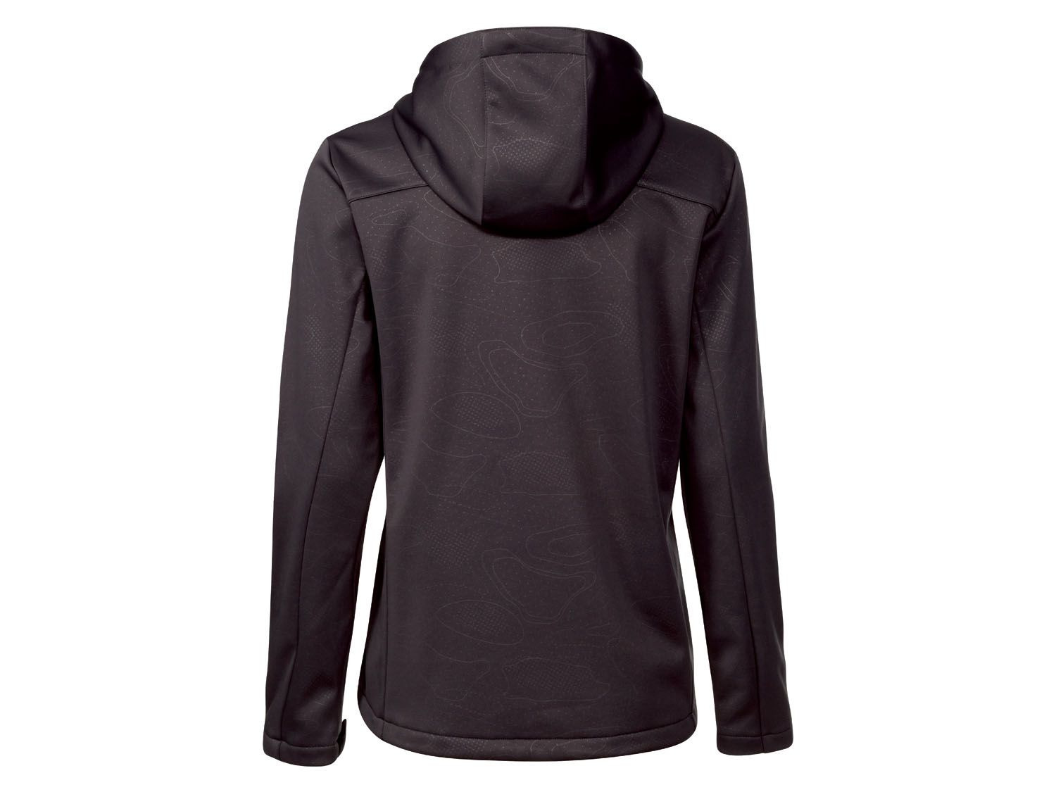 CRIVIT® Softshell Funktionsjacke Damen, mit Kapuze, re…