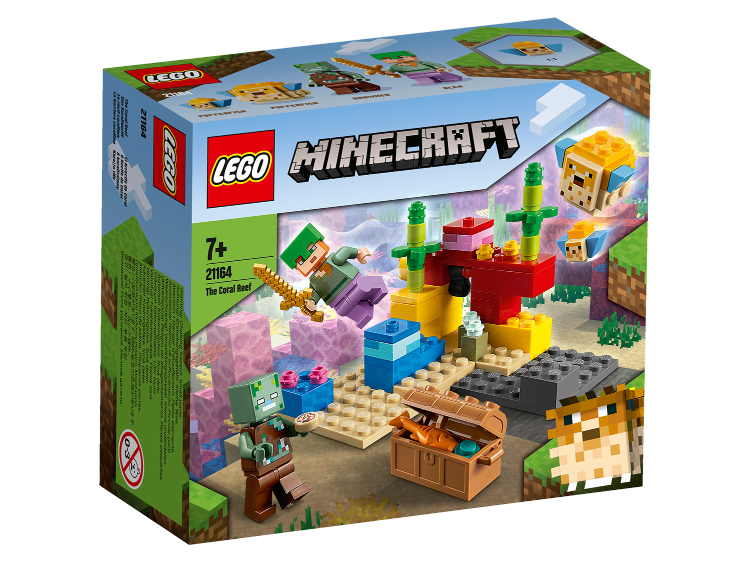 Angebot Lidl Lego Minecraft 21164 »Das Korallenriff