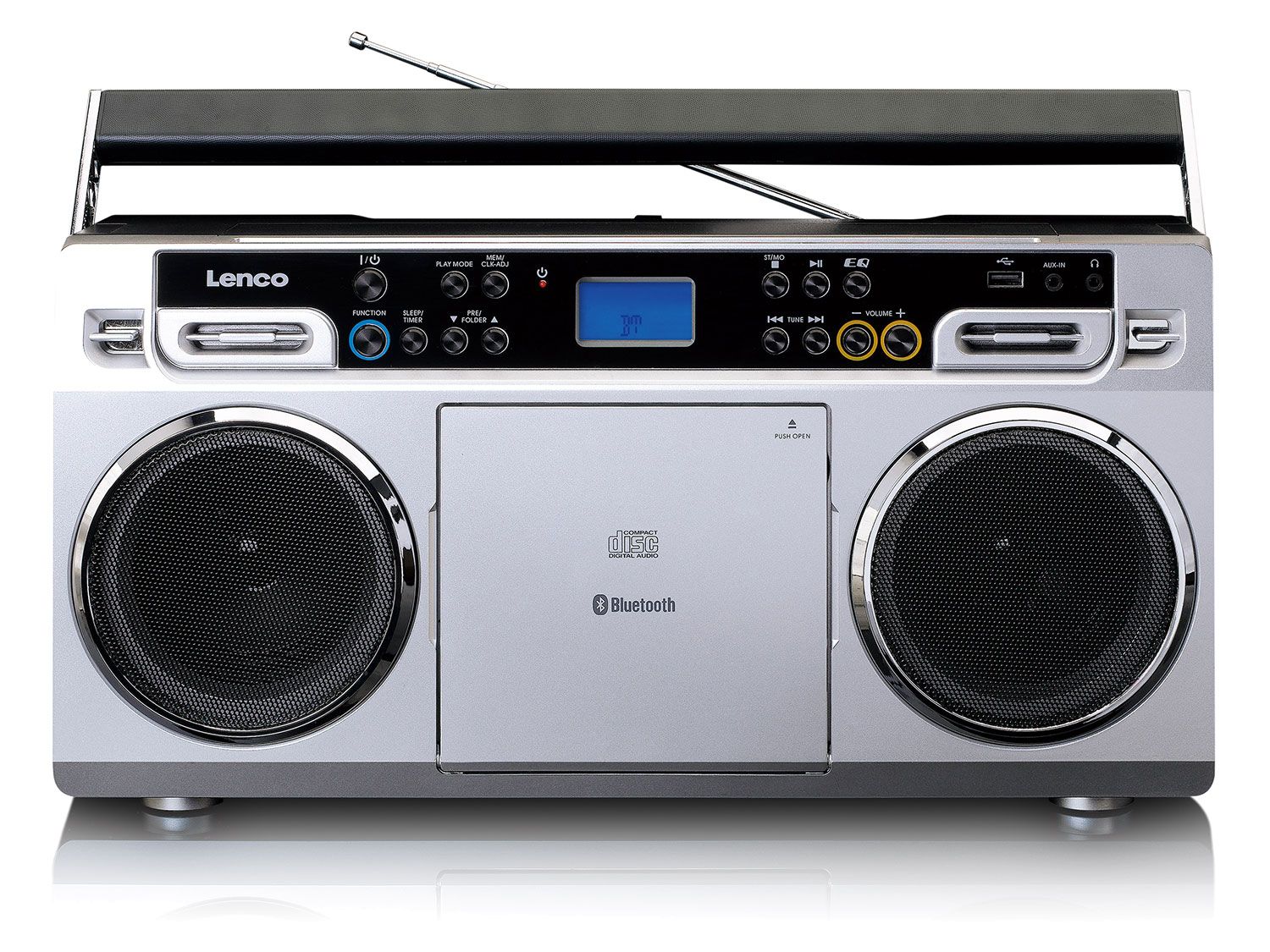 Angebot Lidl Lenco Vintage-Ghettoblaster mit CD-Player,