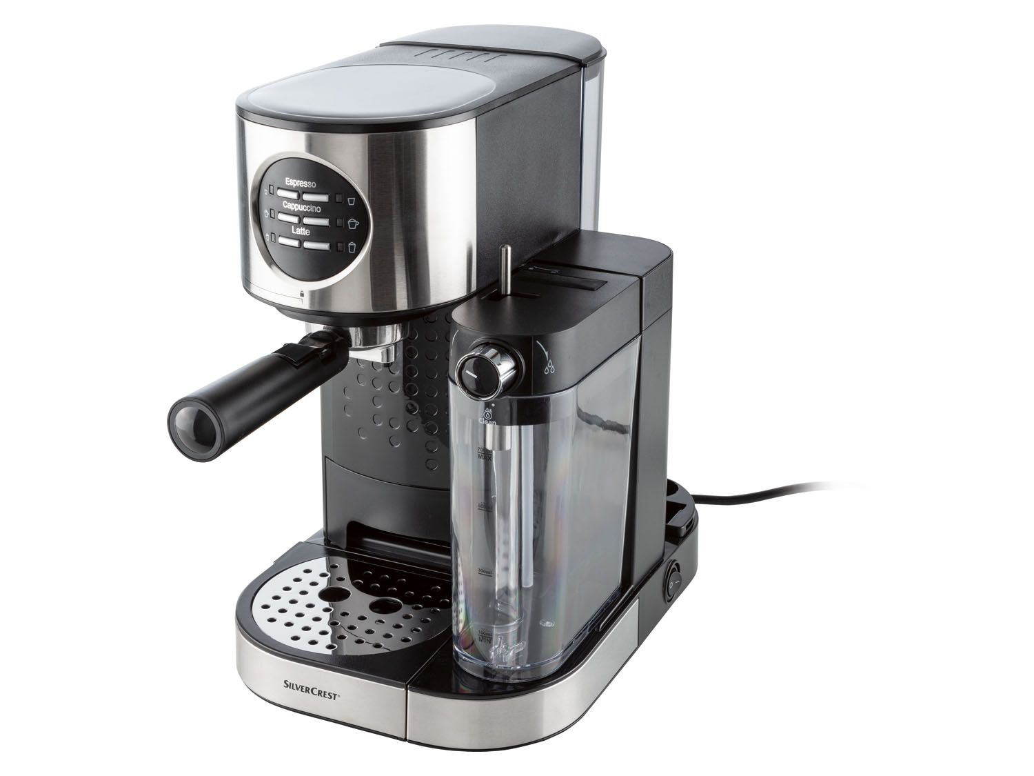 SILVERCREST® Espressomaschine, mit Milchaufschäumer