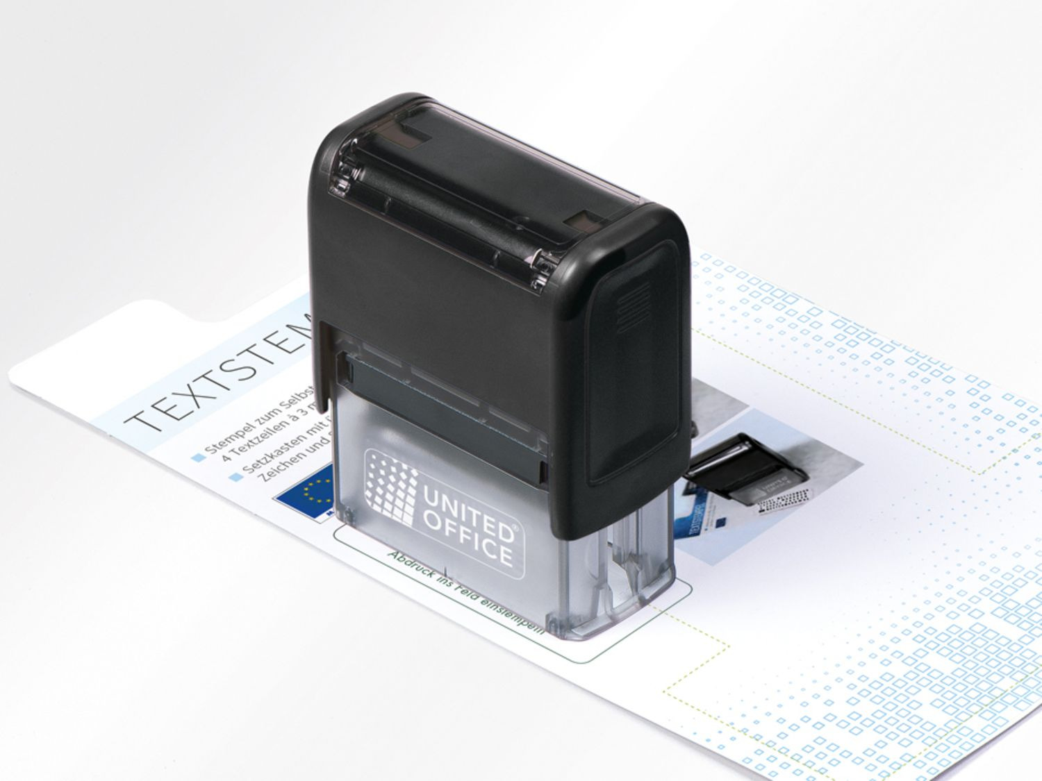 UNITED OFFICE® UNITED OFFICE® Stempel, zum Selbstsetze…