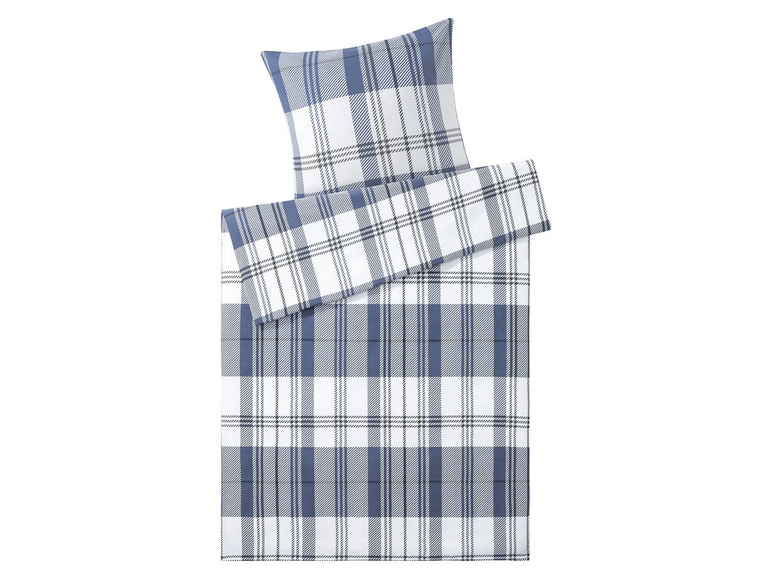 meradiso MERADISO® Feinbiber Bettwäsche, 155 x 220 cm,…