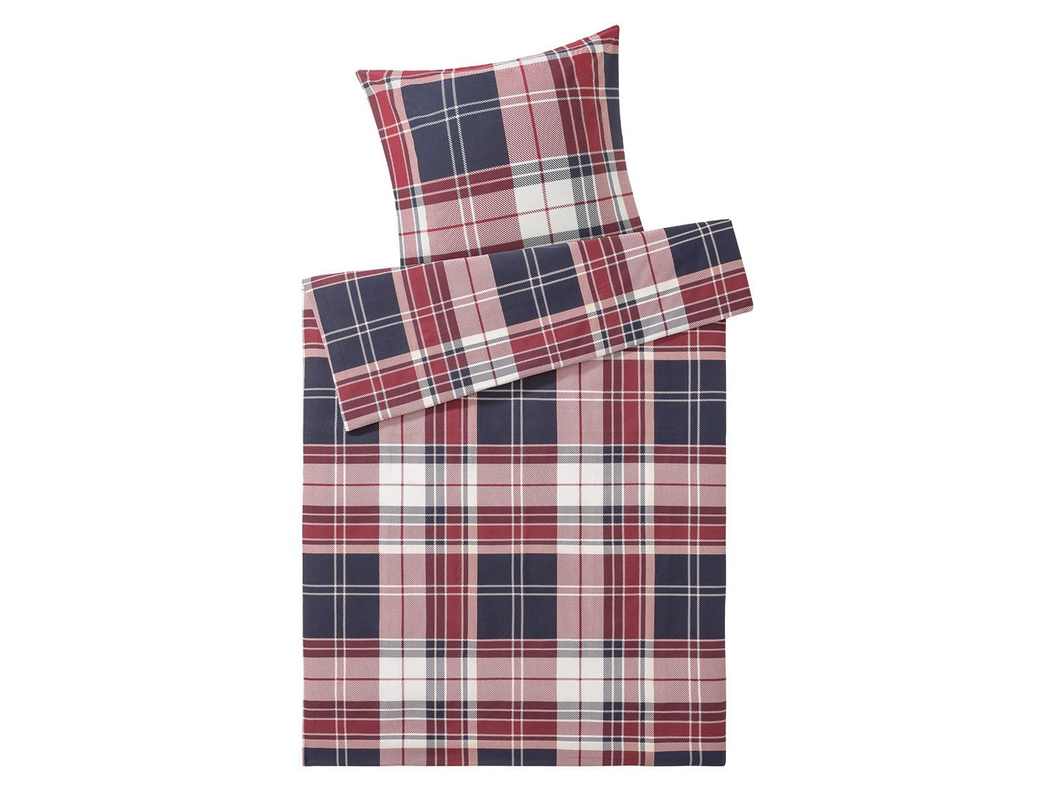 meradiso MERADISO® Feinbiber Bettwäsche, 155 x 220 cm,…