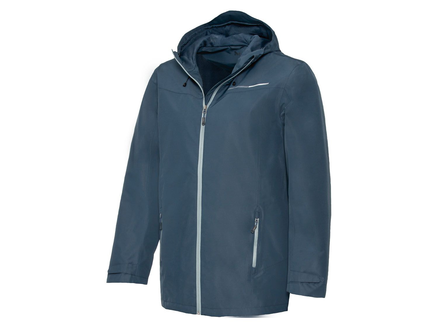 CRIVIT CRIVIT® Wetterjacke Herren, mit Taschen, Kapuze…