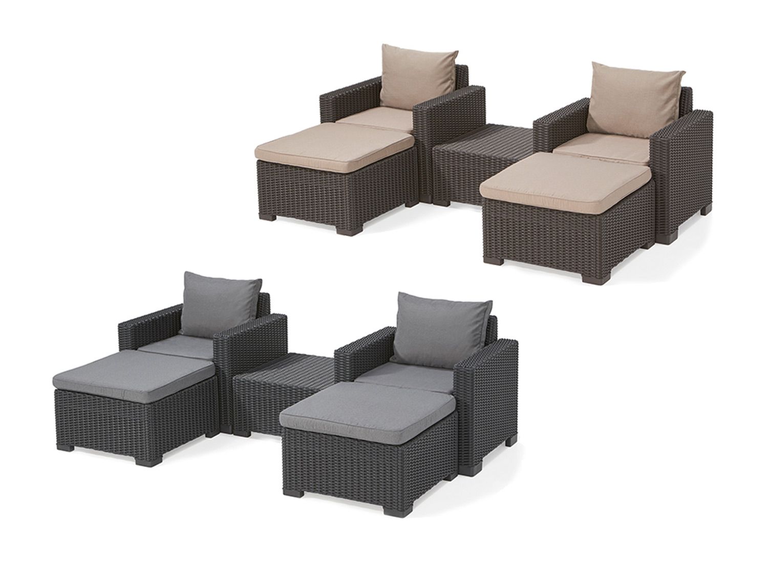 Angebot Lidl Keter Allibert Lounge Set »California
