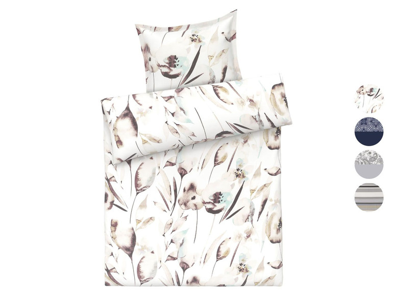 meradiso MERADISO® Satin Bettwäsche, 135 x 200 cm