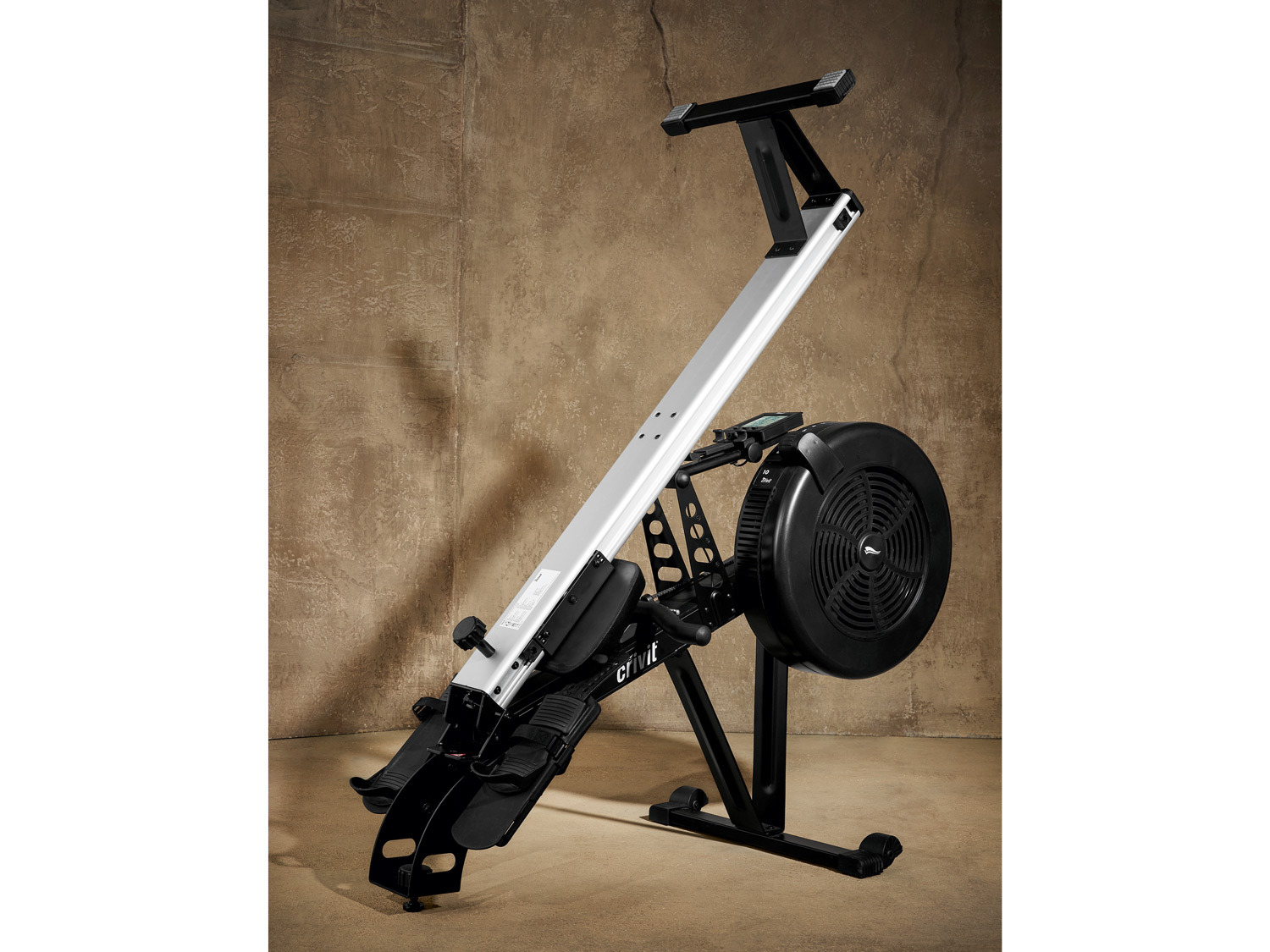 ᐉ CRIVIT Rudergerät, mit 8 Funktionen und 12 Trainingsprogrammen, für ...