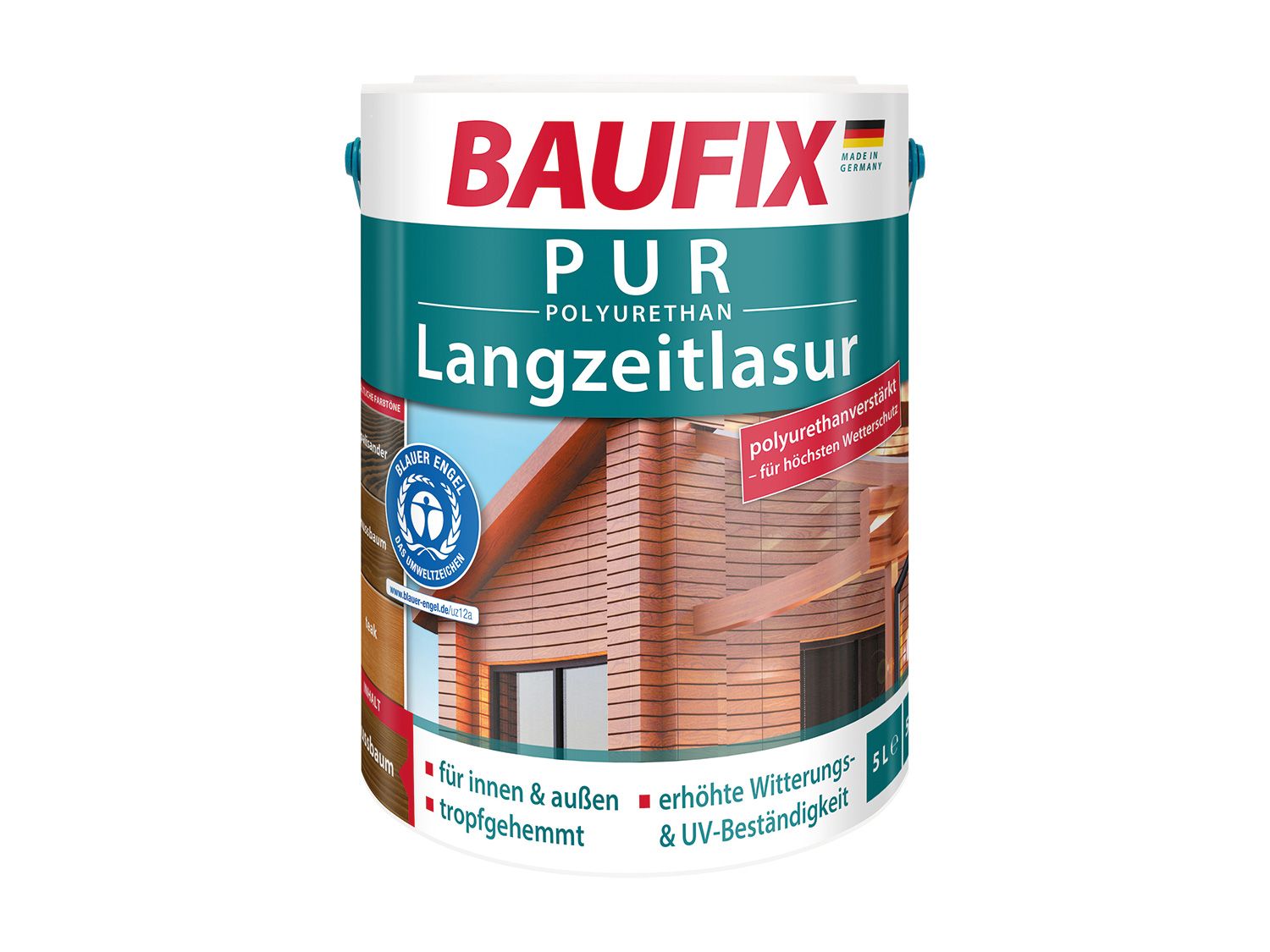 Angebot Lidl BAUFIX PUR-Langzeitlasur 5 Liter Lidl