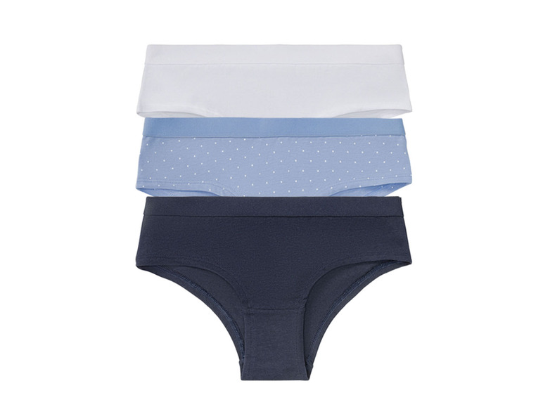 Pepperts ® Slip Hipster Mädchen 3er Set Lidl