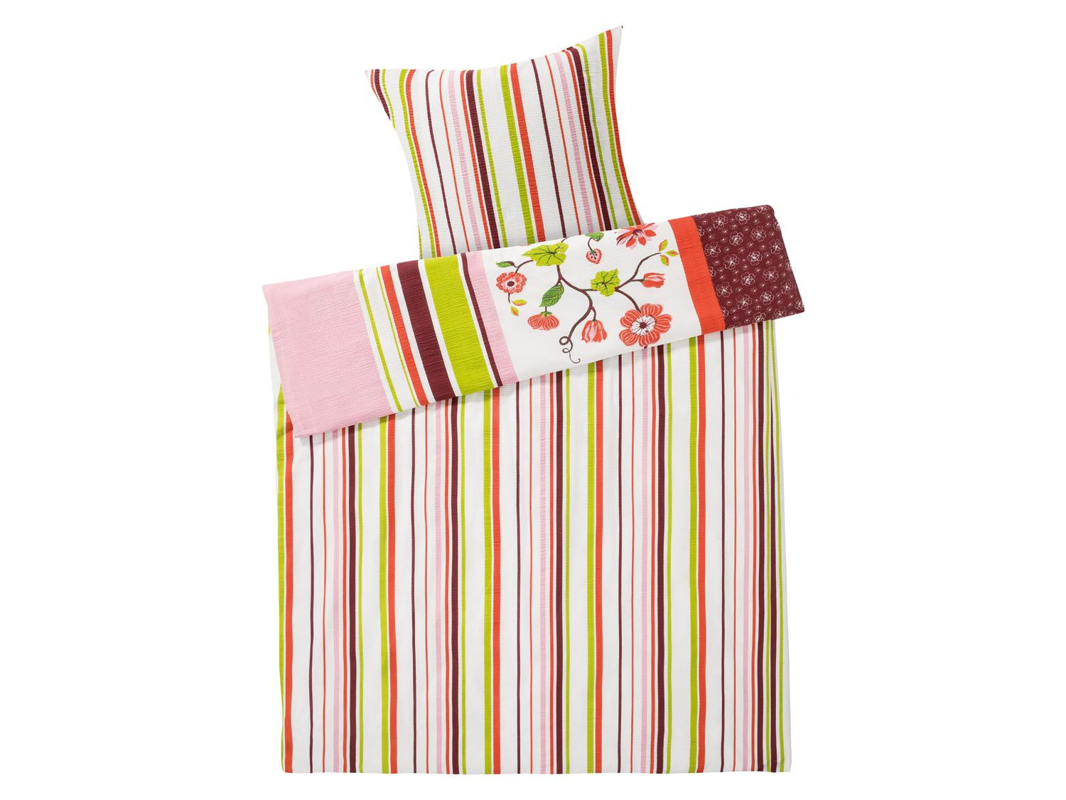 meradiso MERADISO® Baumwoll-Seersucker Bettwäsche, 155…