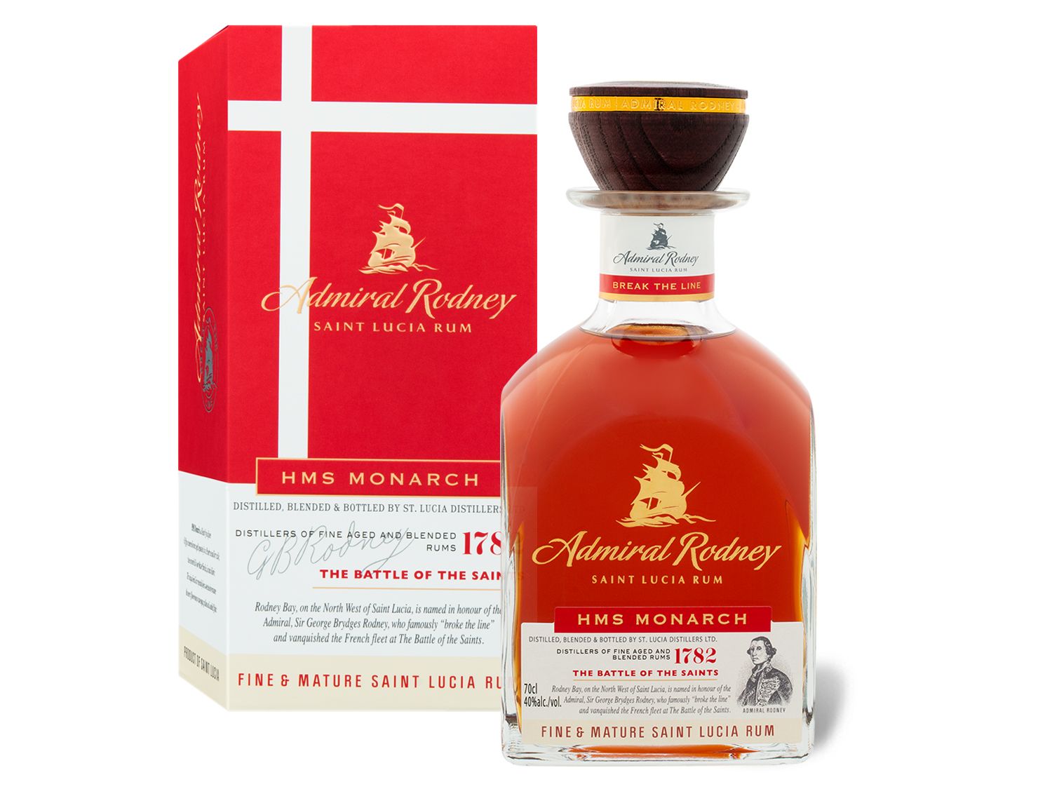 Angebot Lidl Chairmans Reserve Admiral Rodney Rum HMS Monarch