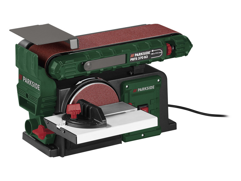 Band- und Tellerschleifer »PBTS 370 B3«, 370 W | LIDL