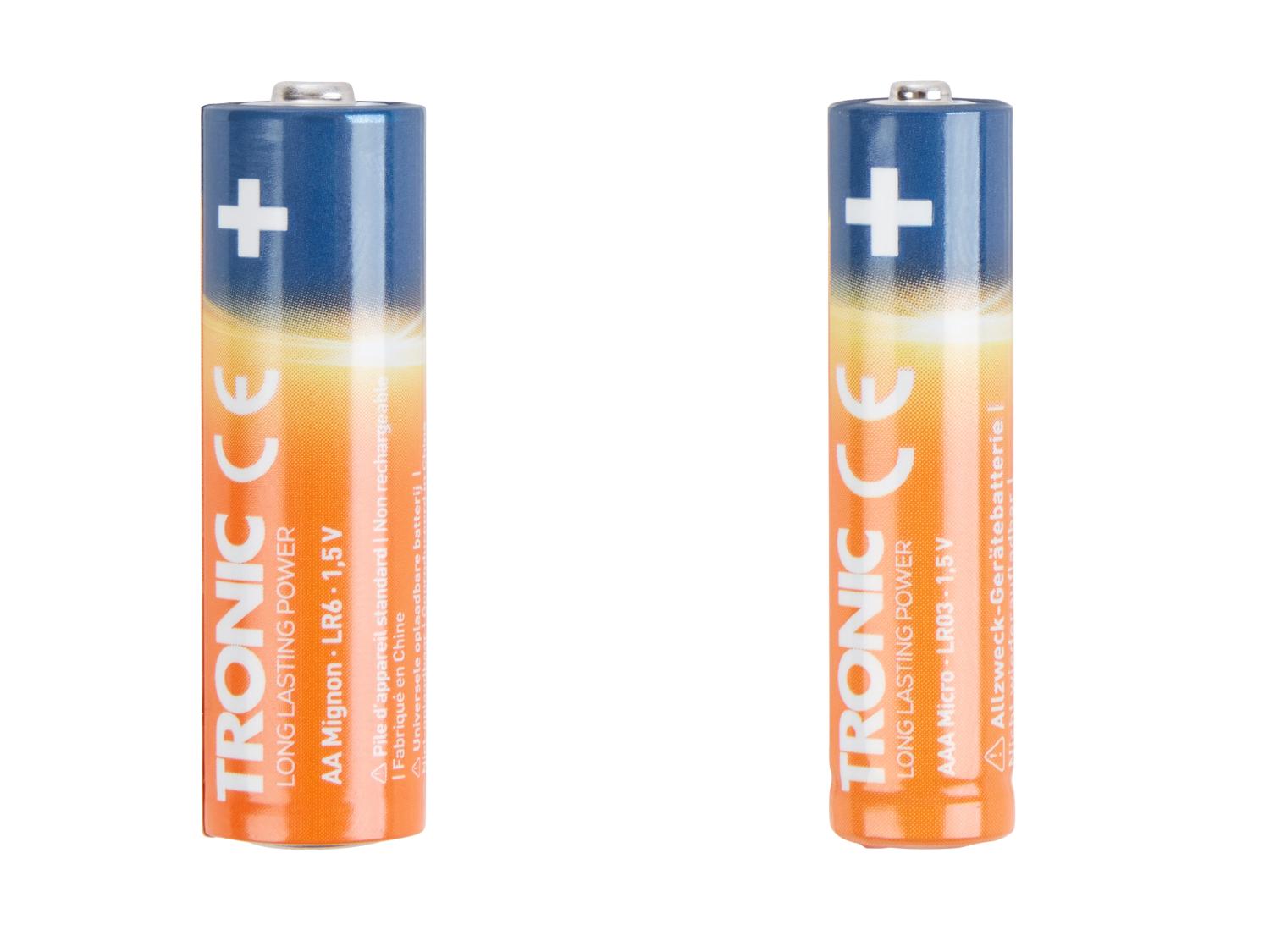 TRONIC® Alkaline-Batterien, 30 Stück | Lidl