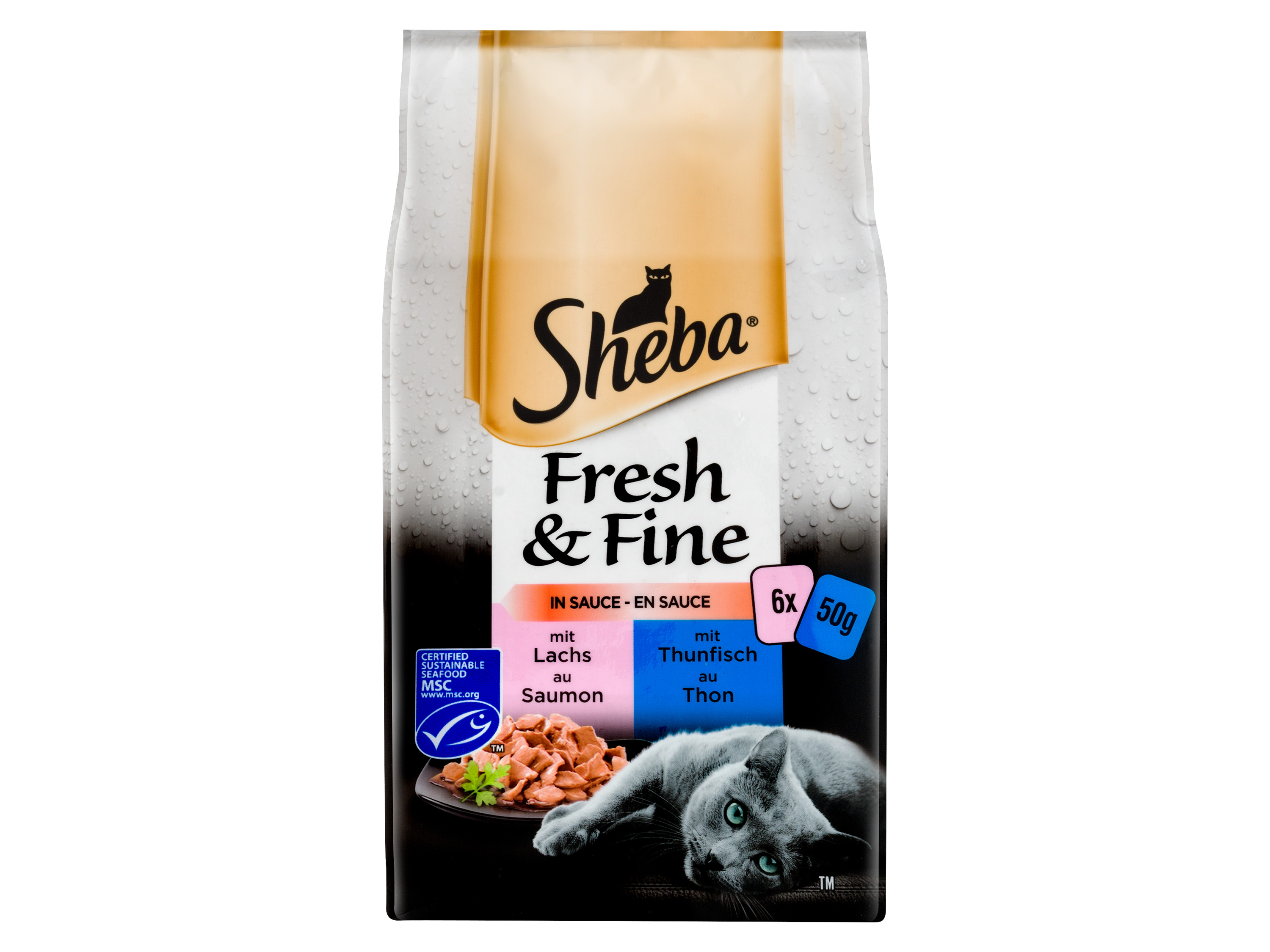 Angebot Lidl Sheba Katzennassnahrung Fresh & Fine in