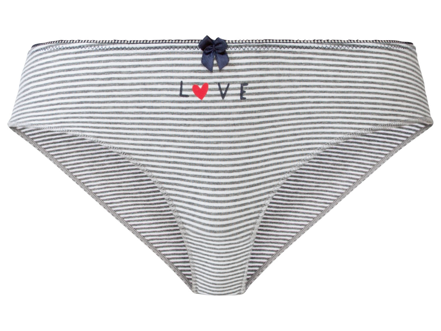 Happy Shorts Damen Slips, 4 Stück, hoher Baumwollanteil