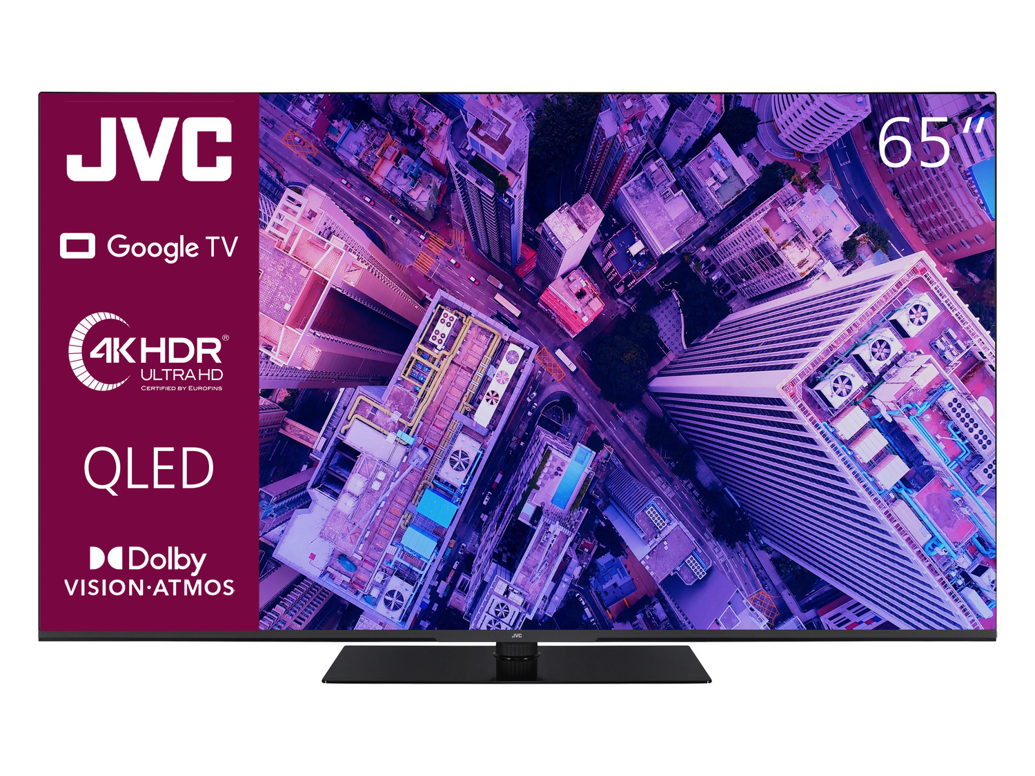 JVC Fernseher »LT-VGQ8255« QLED Google Smart TV 4K UHD
