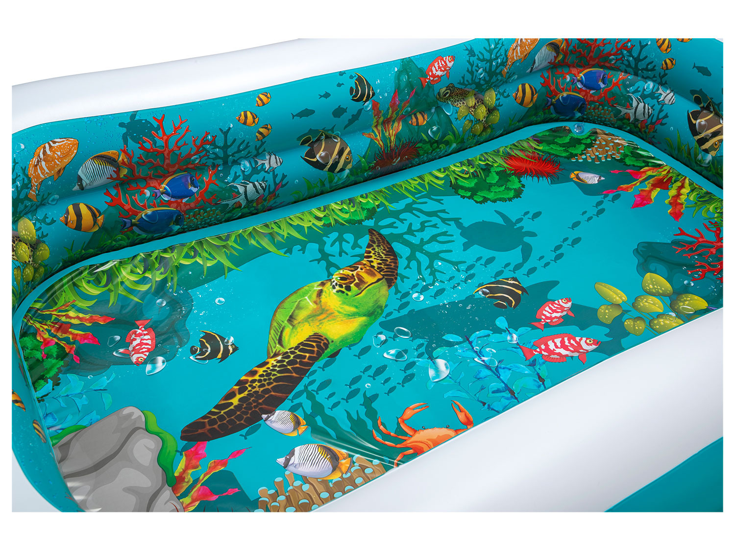 Bestway Family Pool 3D Abenteuer 262 x 175 x 51 cm, ec…