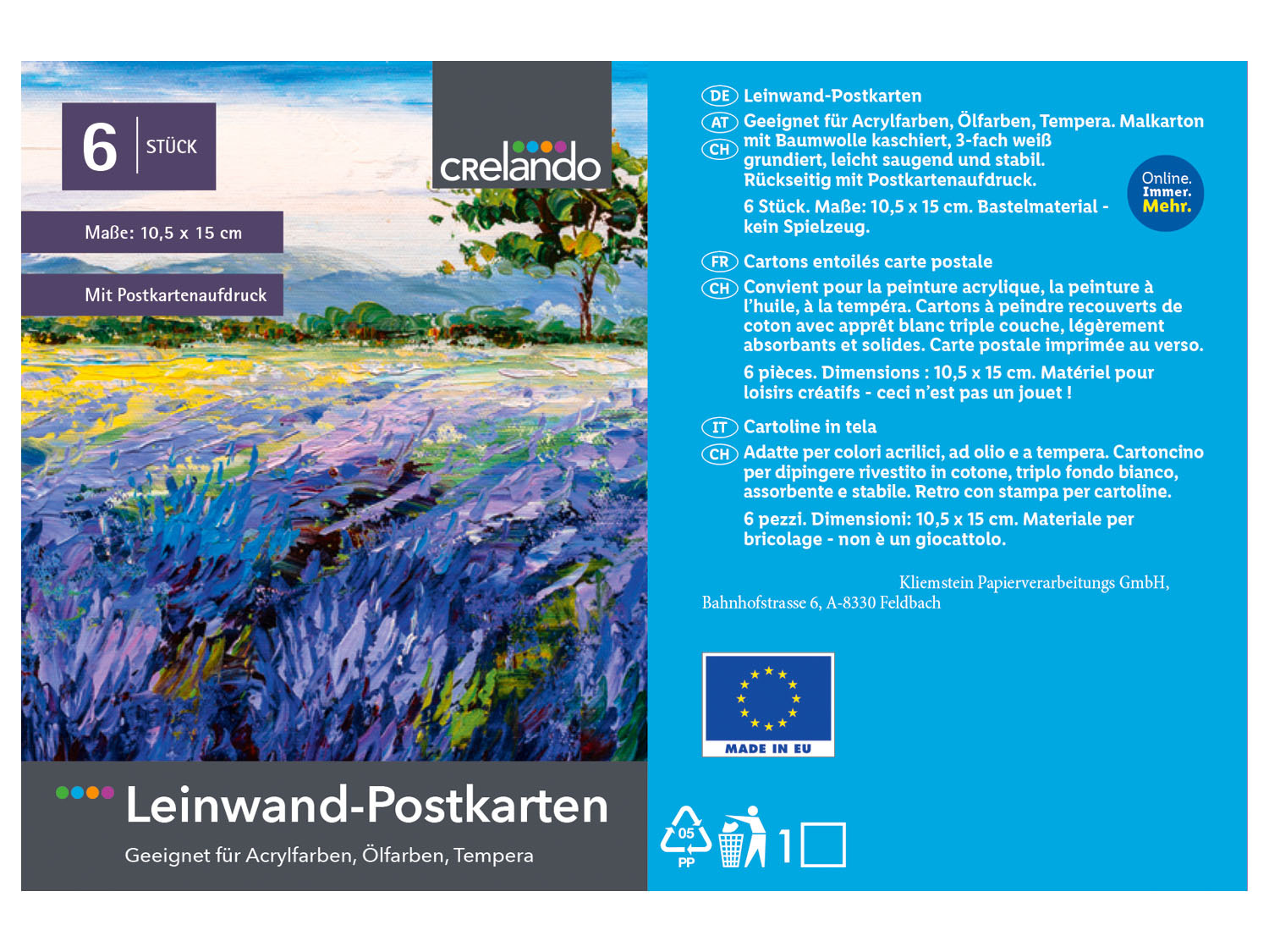 crelando® Künstlerpapier, verschiedene Varianten | LIDL