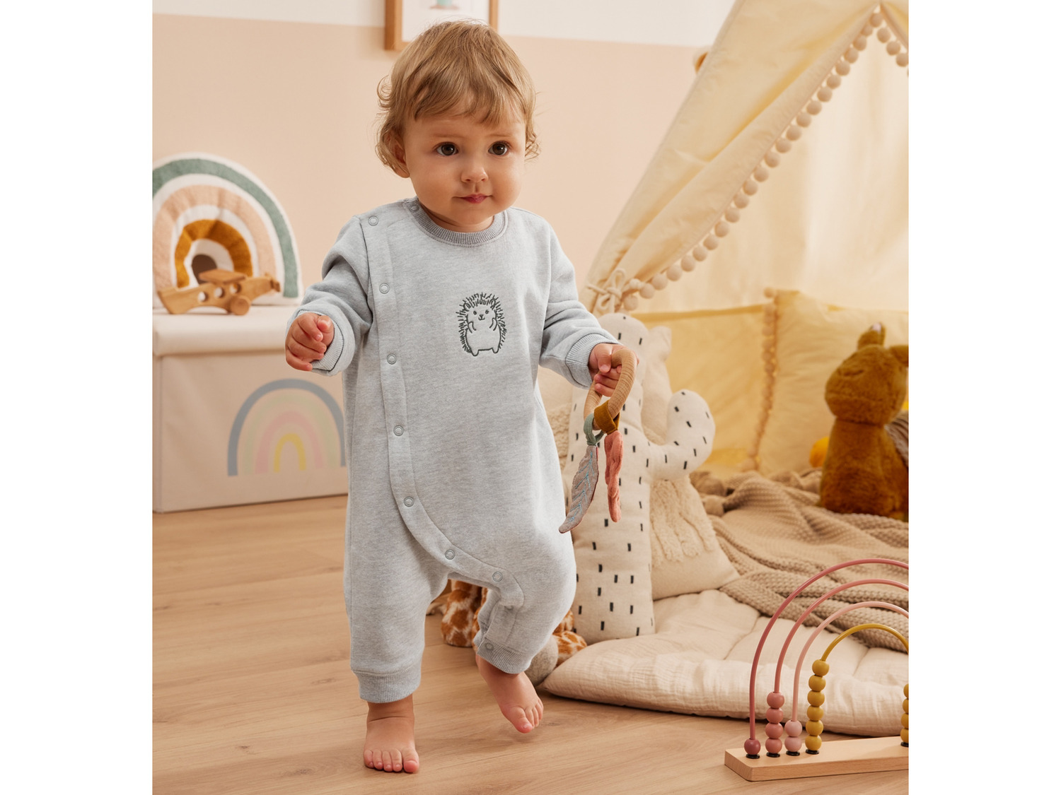 Baby Strampler mit Stickerei online kaufen | LIDL