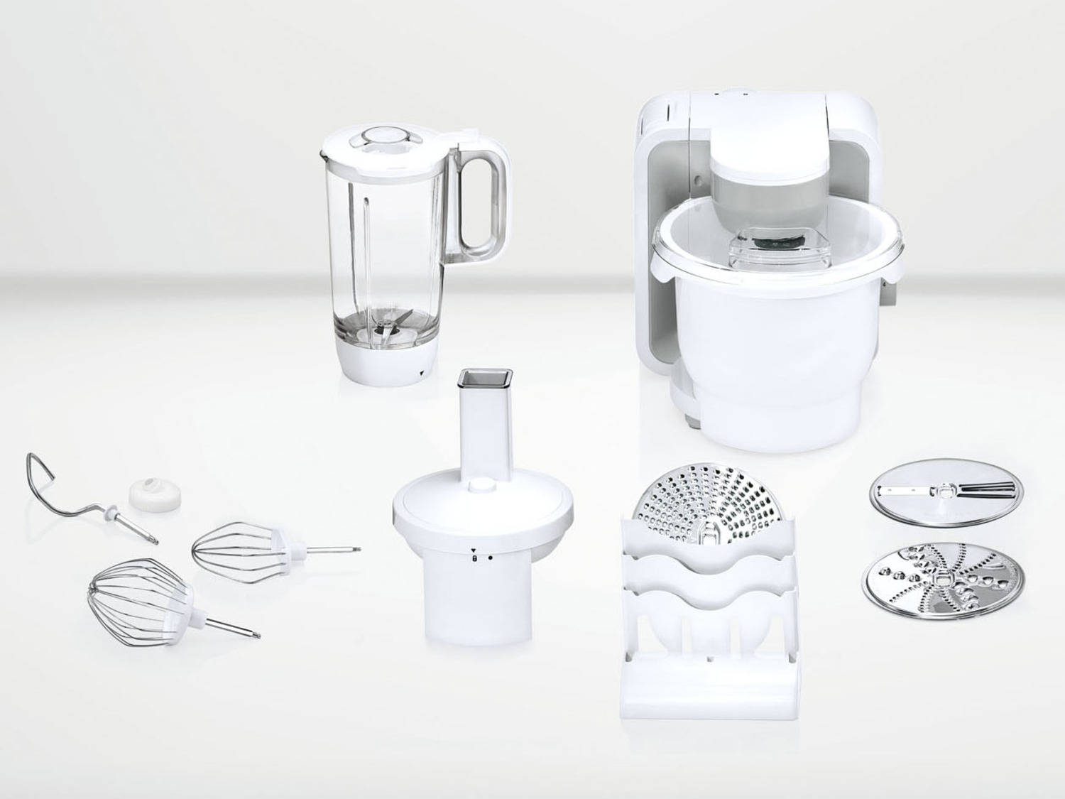 Gehe zu Vollbildansicht: SILVERCREST® Küchenmaschine »SKM 550 B3«, 550 ...