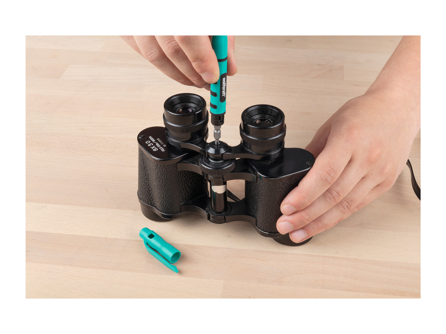 Wolfcraft Micro-Bit-Pen, mit Duo-Mikro-Bit-Einsätzen