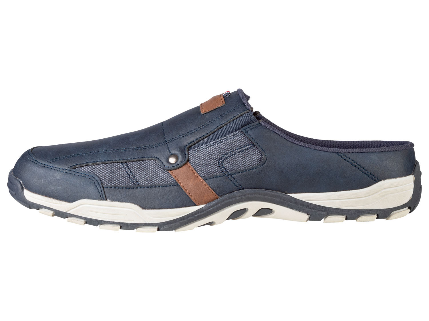 Herren Sabots, mit seitlichen Elastikeinsätzen