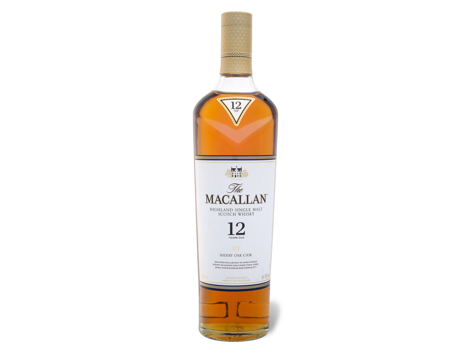 The Macallan Highland Single Malt Scotch Whisky Sherry…