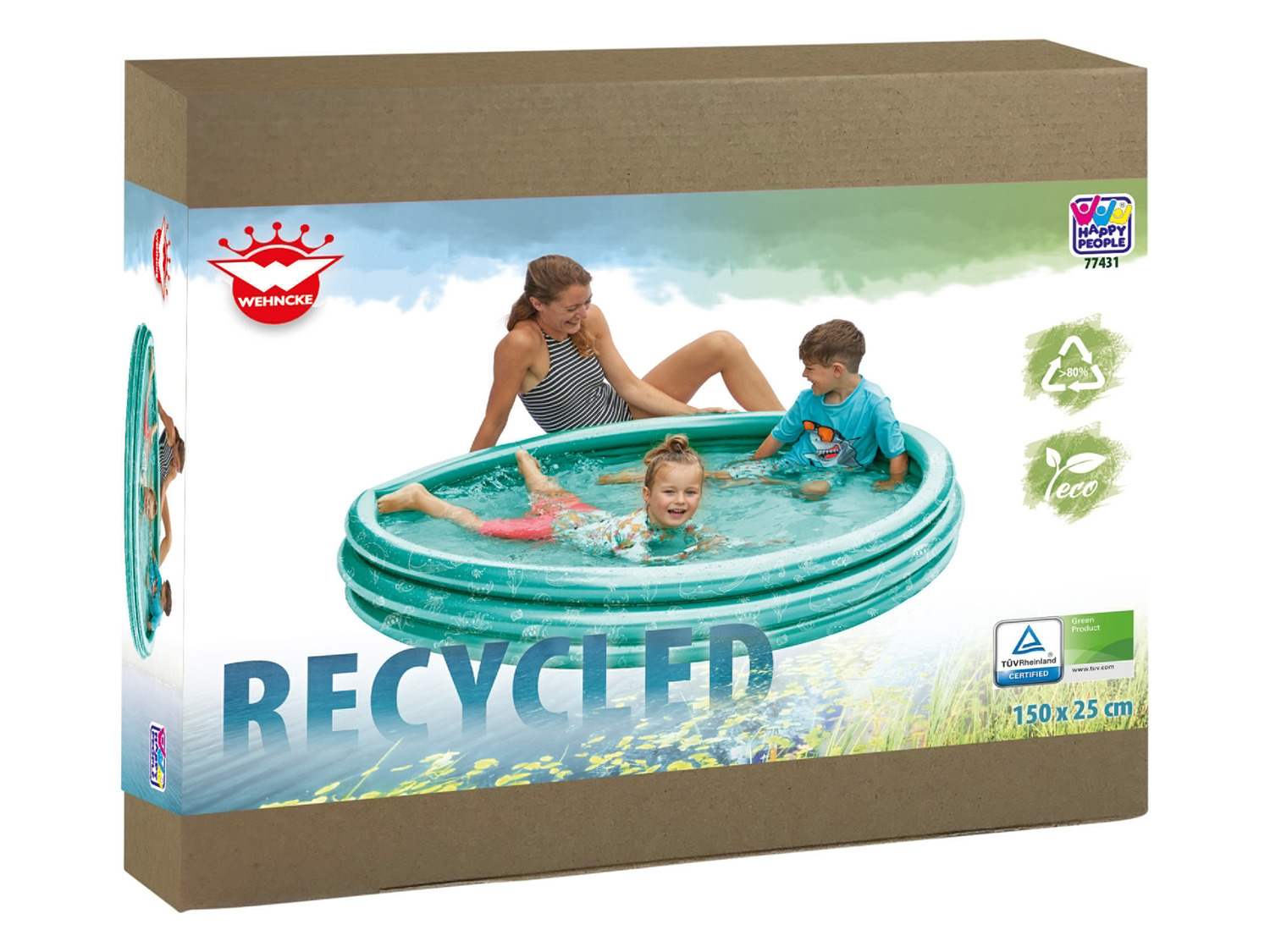 Happy People ECO 3-Ring Pool, 150 x 25 cm | Lidl