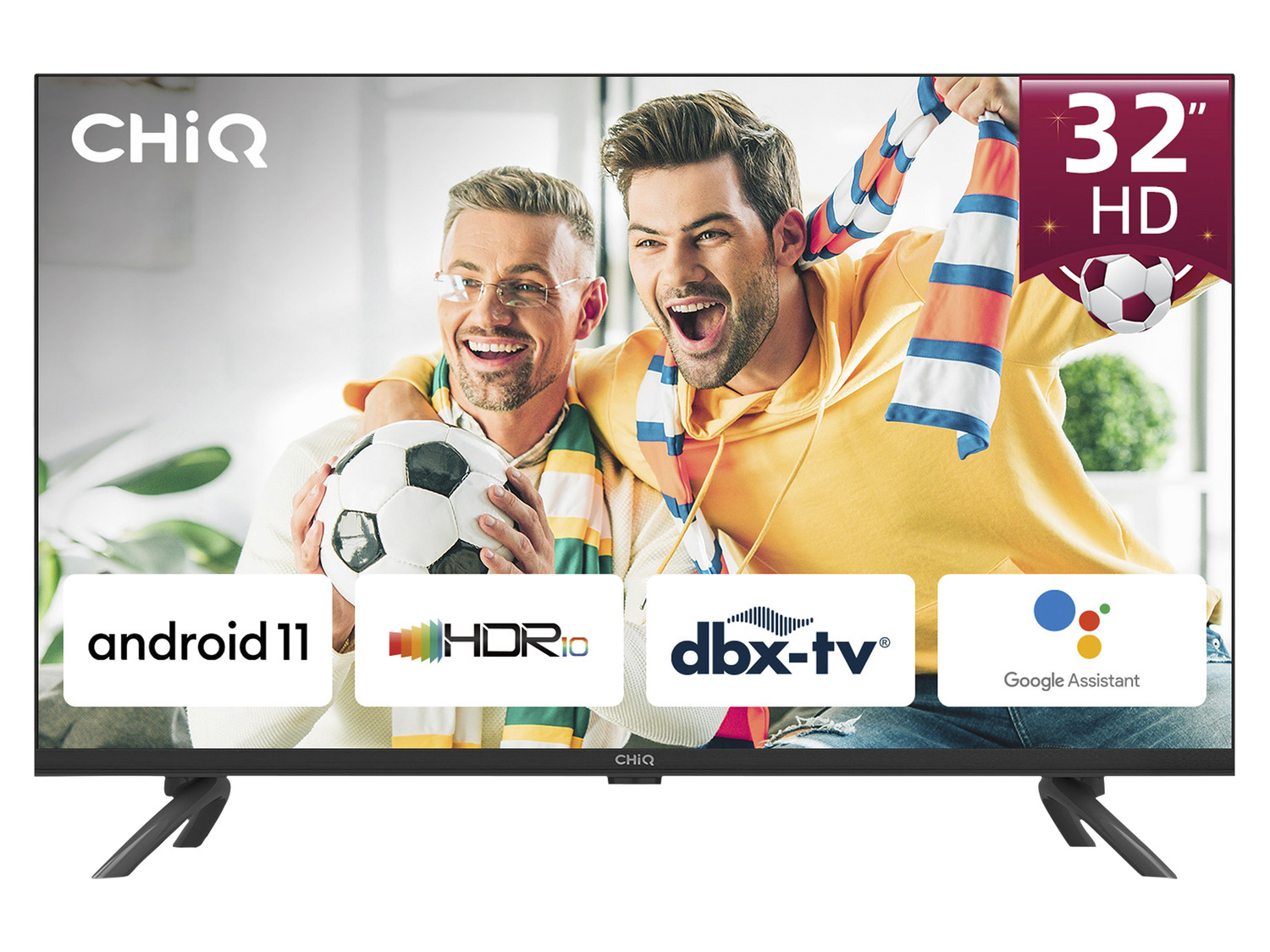 Chiq HD Android TV »L32G7LX«, 32 Zoll, mit Google Assi…