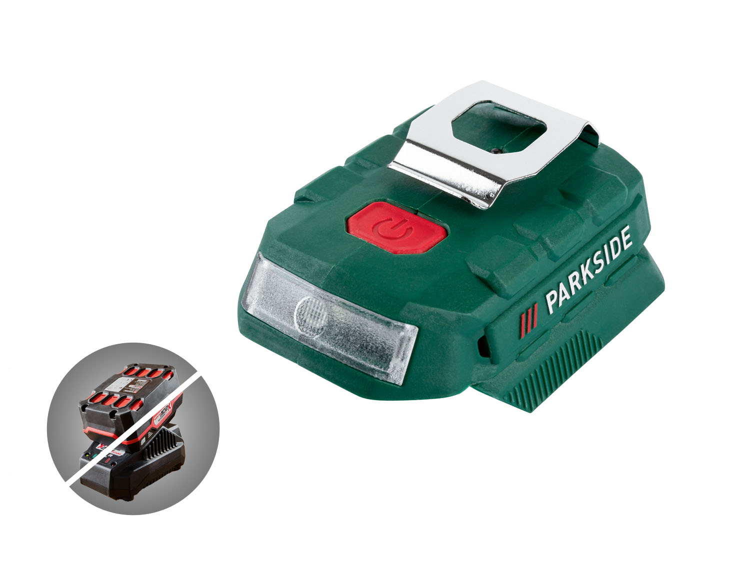 Parkside Akku Adapter