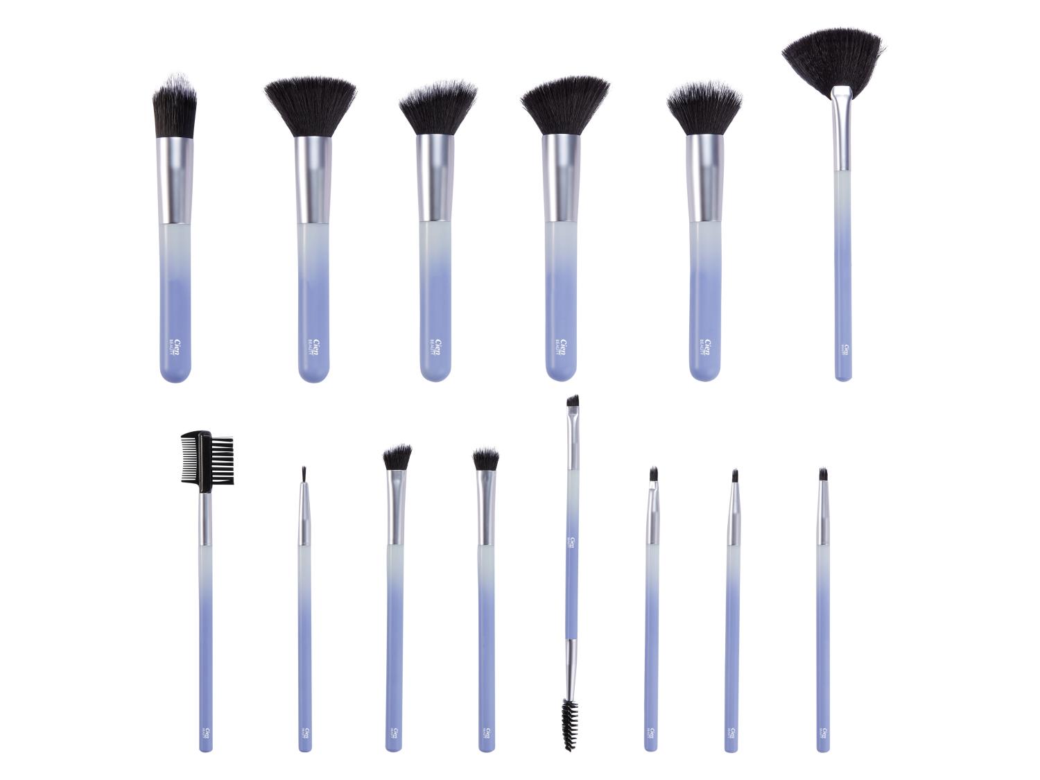 Kosmetikpinsel-Set, mit zu 100% synthetischem Pinselha…