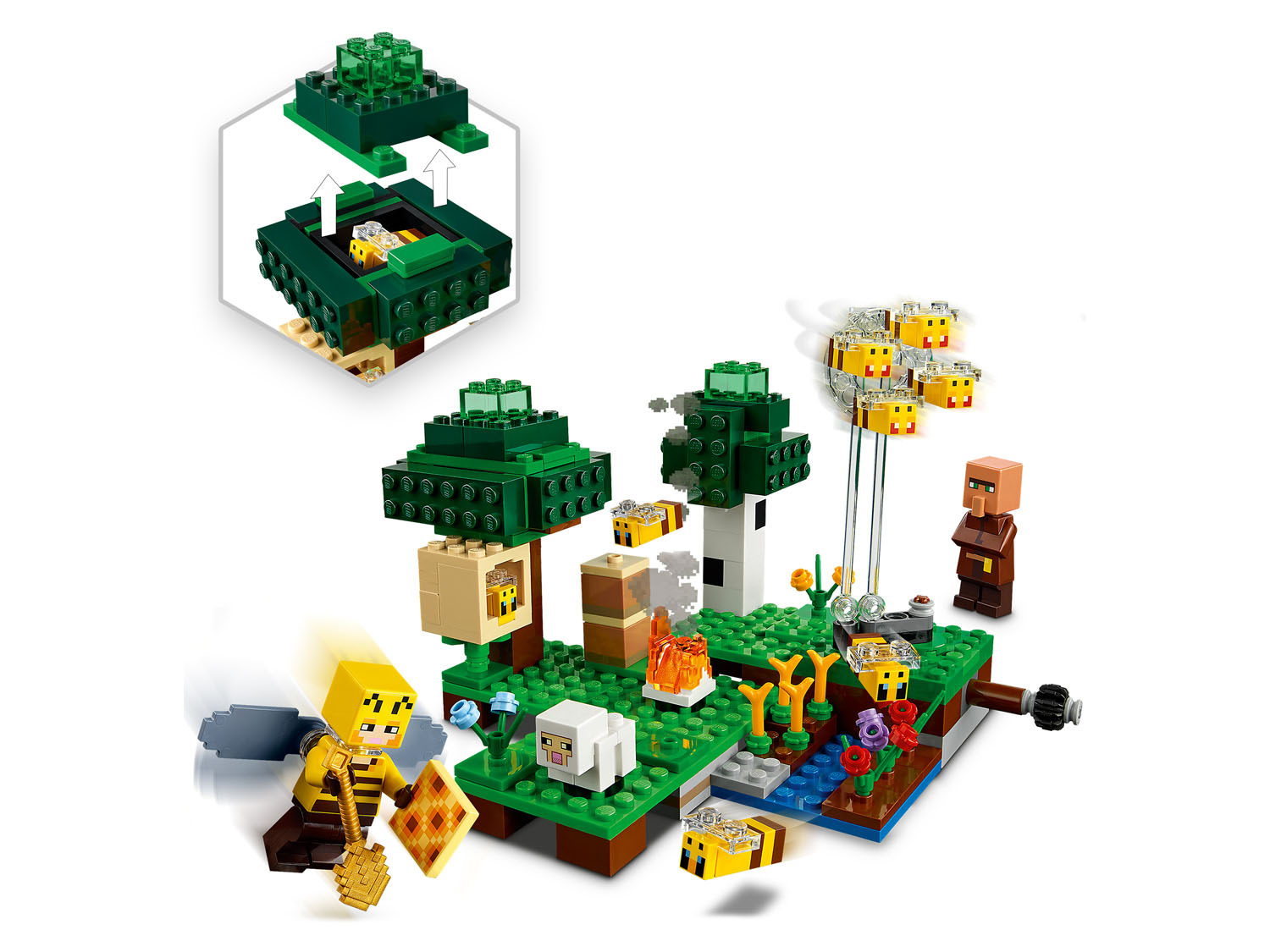 Lego Minecraft 21165 »Die Bienenfarm« | LIDL