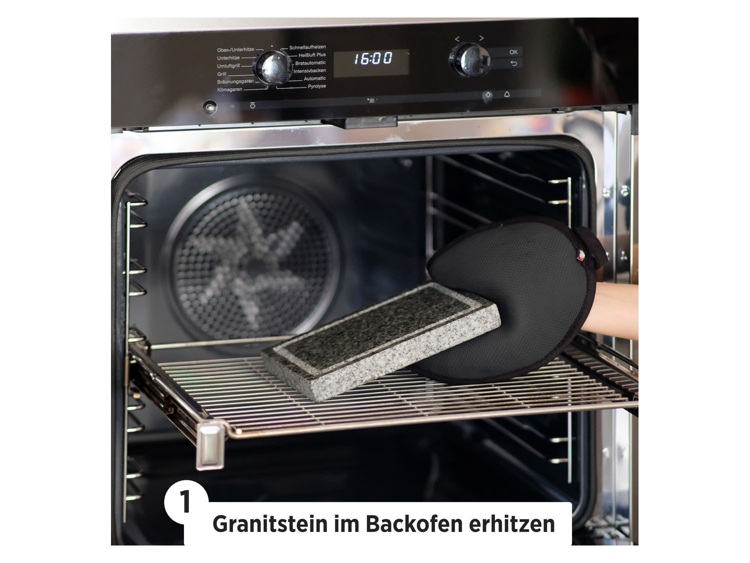 Heißer Stein Set, mit Bambus-Servierplatte | LIDL