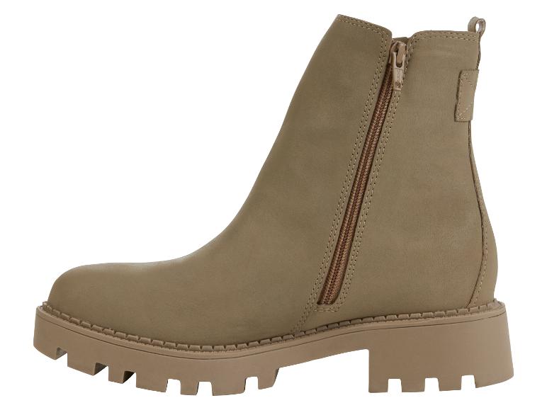 Damen Chelsea-Stiefelette mit seitlichem Elastikeinsatz