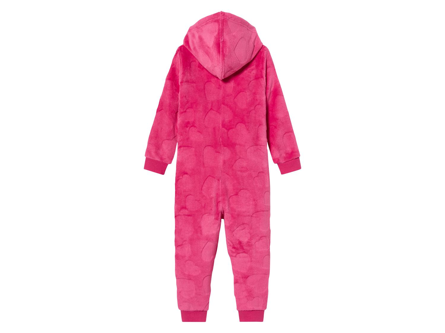 Kinder Plüsch-Overall, mit Bündchen | LIDL