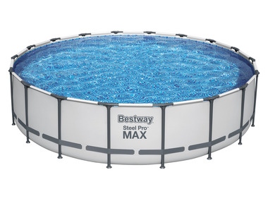 Steel Pro MAX™ Frame Pool Komplett-Set mit Filterpumpe…