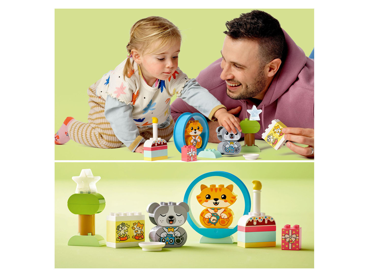 LEGO® DUPLO® 10977 »Mein erstes Hündchen & Kätzchen