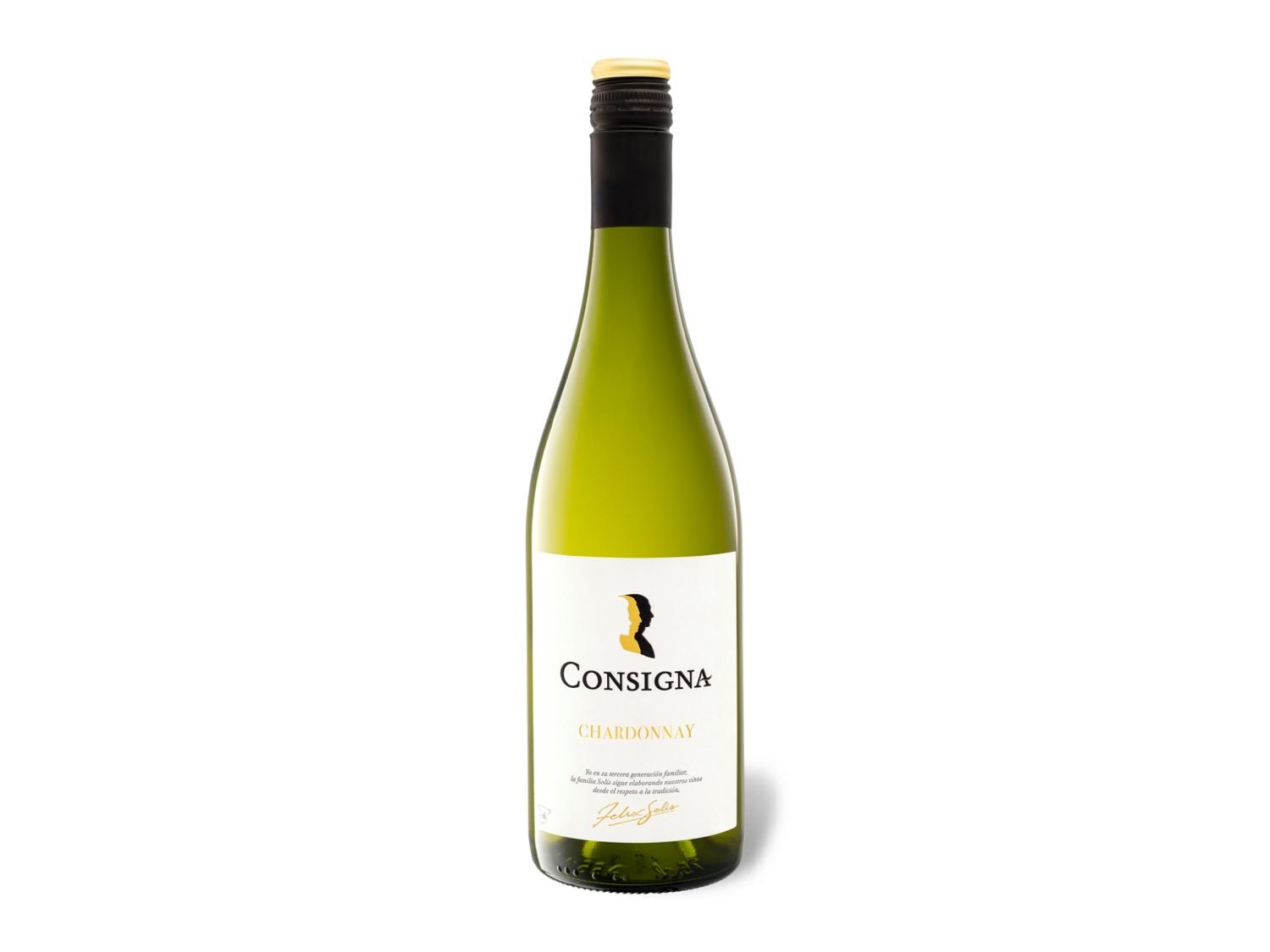 Consigna Chardonnay Vdlt Castilia trocken, Weißwein 20…