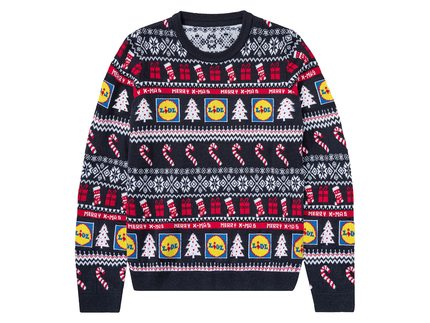 Kinder Lidl Pullover mit weihnachtlichem Muster | LIDL