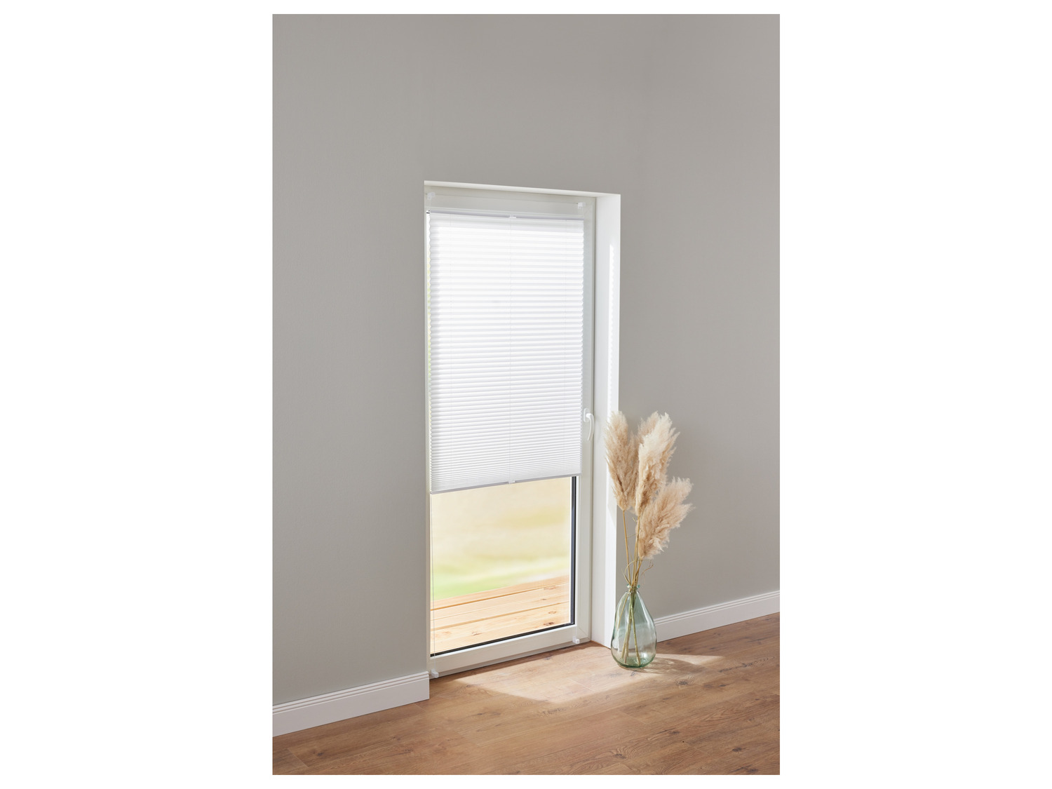 Plissee-Rollo für Türen, 70 x 200 cm | LIDL