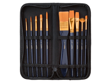 crelando® Pinsel-Set, 10 Stück, mit Etui